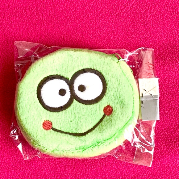 Sanrio | Bags | Very Cute Fluffy Keroppi Wallet | Poshmark